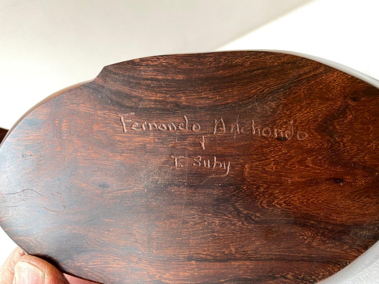 Thomas Suby Carved Duck Sculpture For Sale at 1stDibs