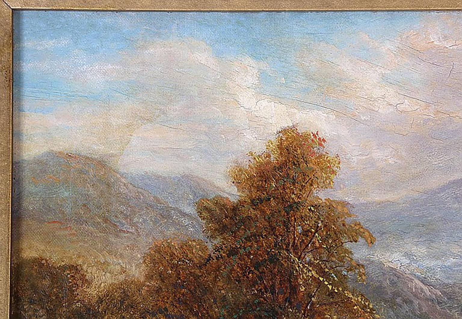 Thomas Thomas - Pair of 19th Century Thomas Henry Thomas Landscape Oil ...