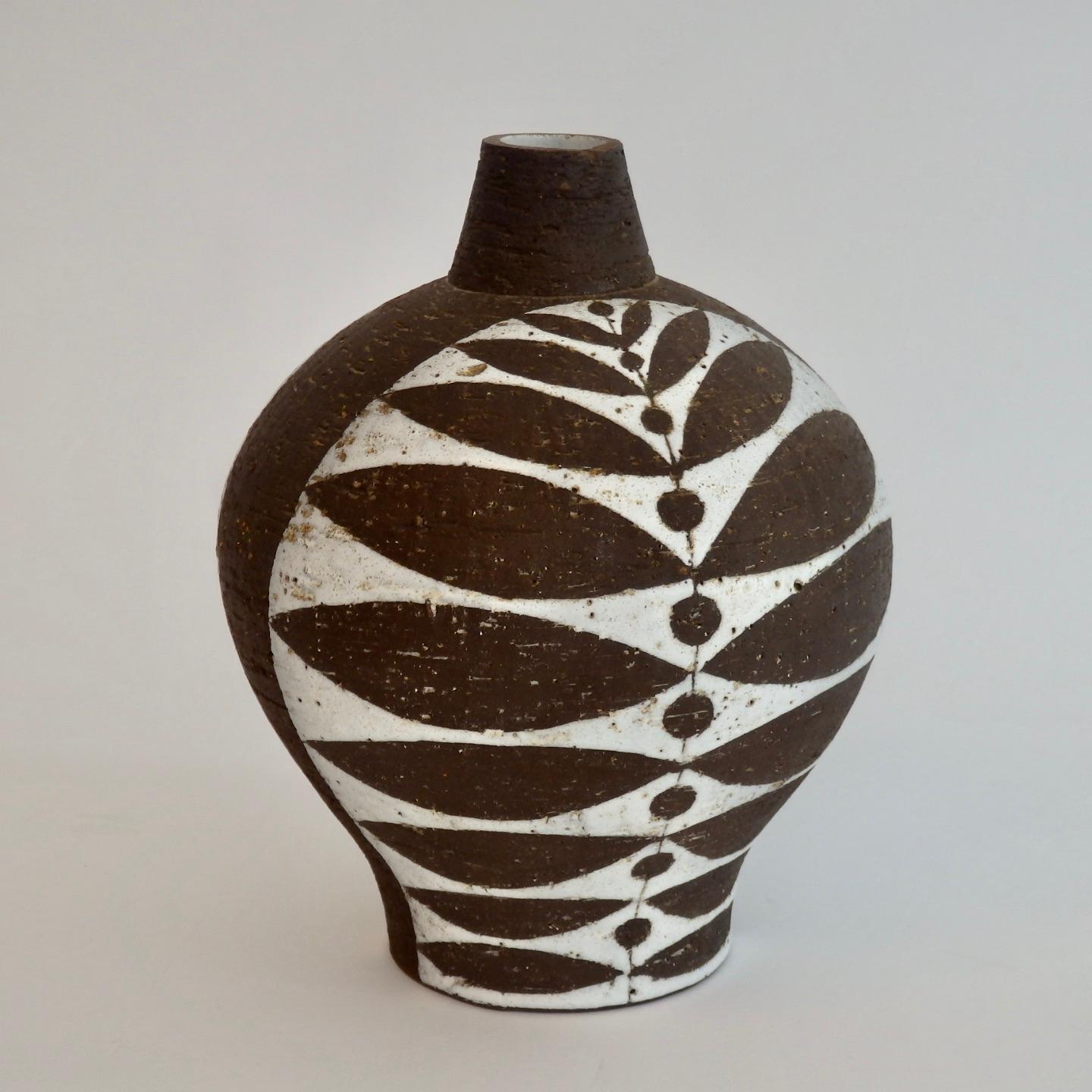 Thomas Toft Black and White Denmark Pottery Vessel at 1stDibs | thomas ...