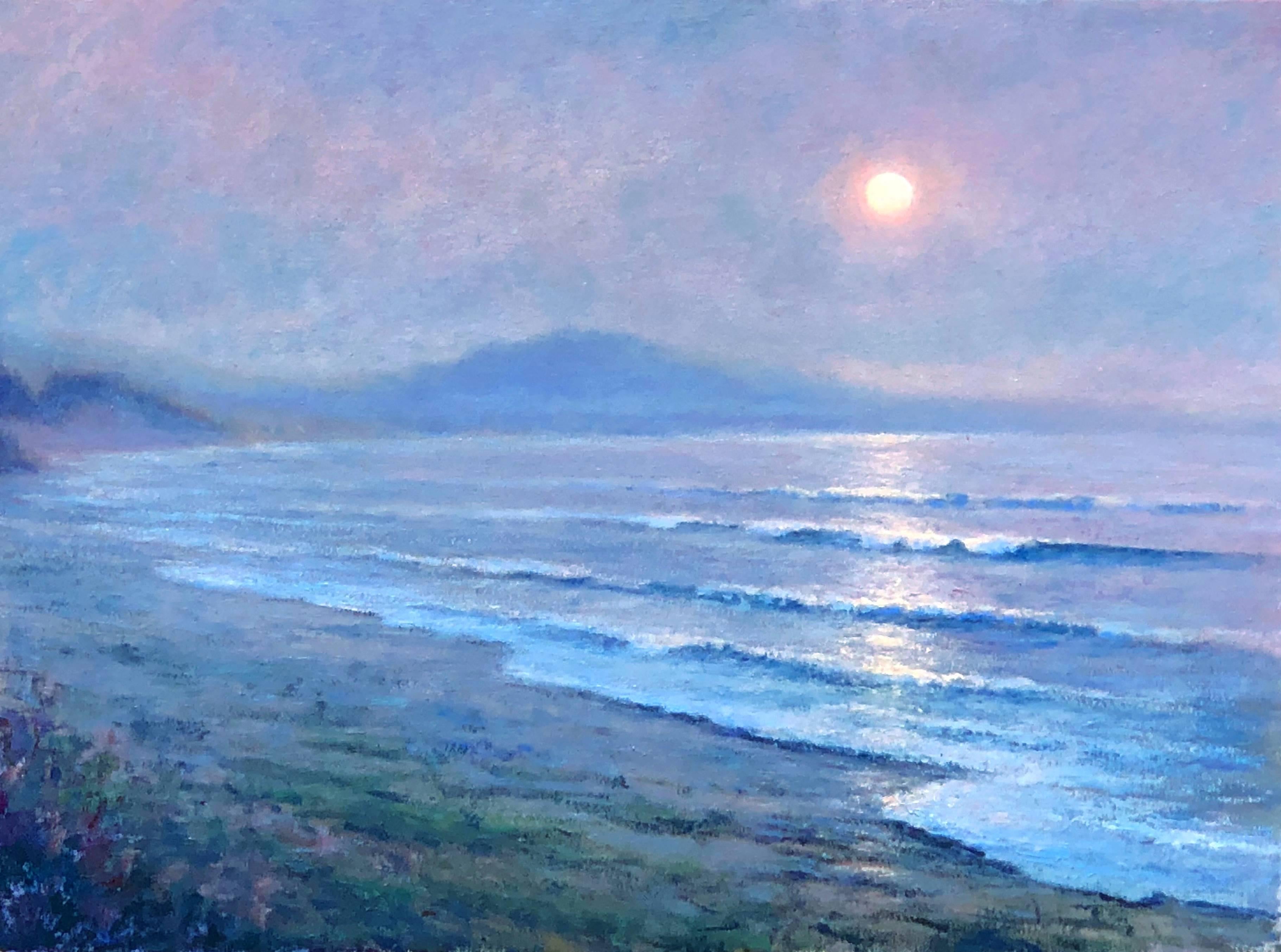 Thomas Van Stein - Winter Moonrise from Hammonds Meadow at 1stDibs ...