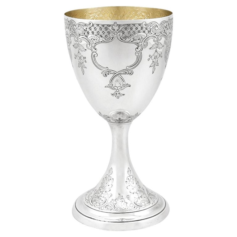 Thomas Watson and Co. Antique English Sterling Silver Goblet For Sale ...