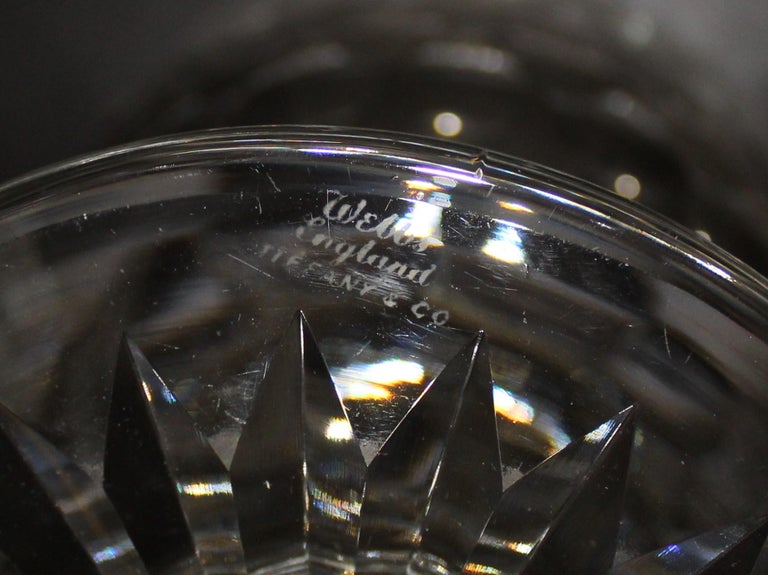 Thomas Webb for Tiffany and Co. Crystal Presentation Piece Goblet or ...