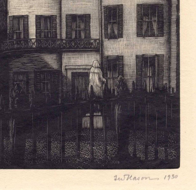 Thomas Willoughby Nason - Louisburg Square (The private enclave of ...