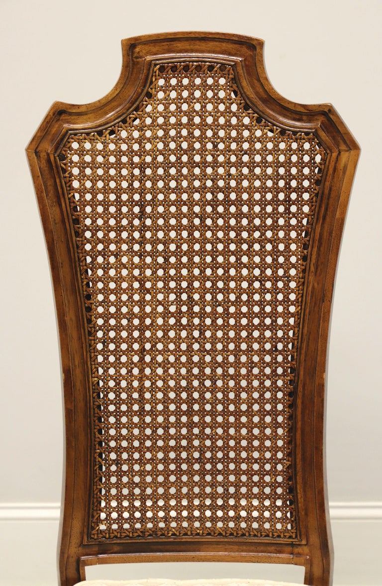 THOMASVILLE Ceremony Collection Mediterranean Walnut Dining Side Chairs ...