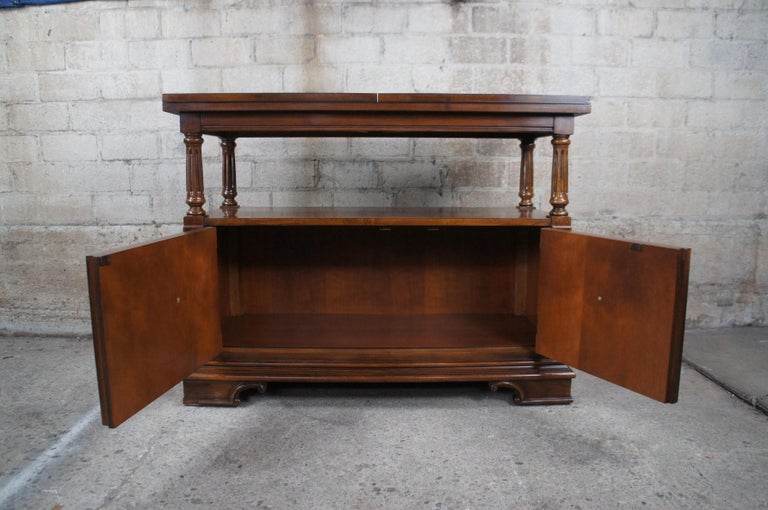 Thomasville Italian Provincial Traditional Flip Top Cherry Buffet ...