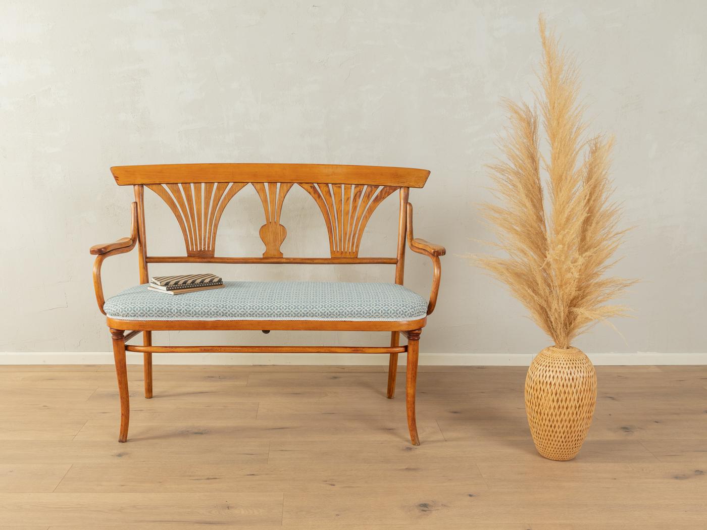 Thonet Bench, 1920s Art Nouveau For Sale at 1stDibs