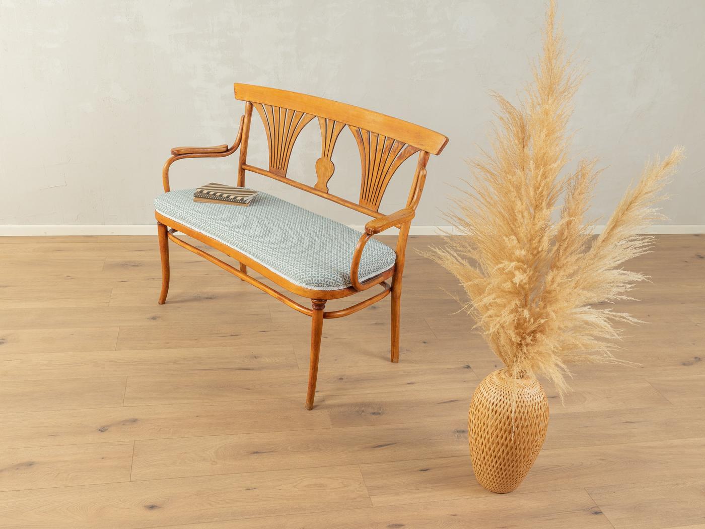 Thonet Bench, 1920s Art Nouveau For Sale at 1stDibs