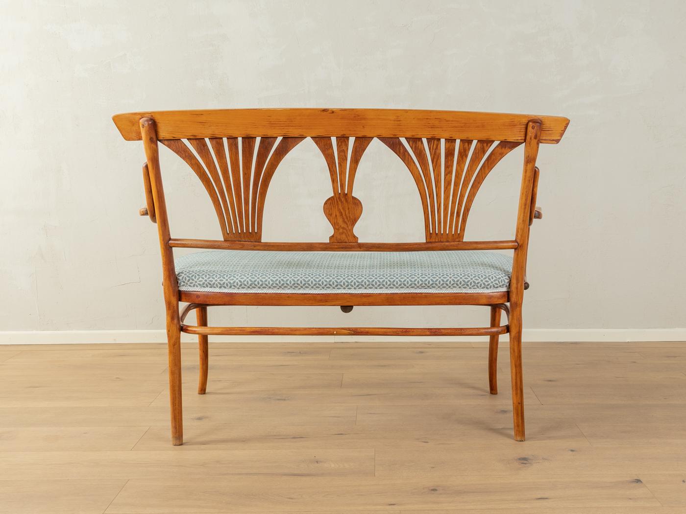 Thonet Bench, 1920s Art Nouveau For Sale at 1stDibs