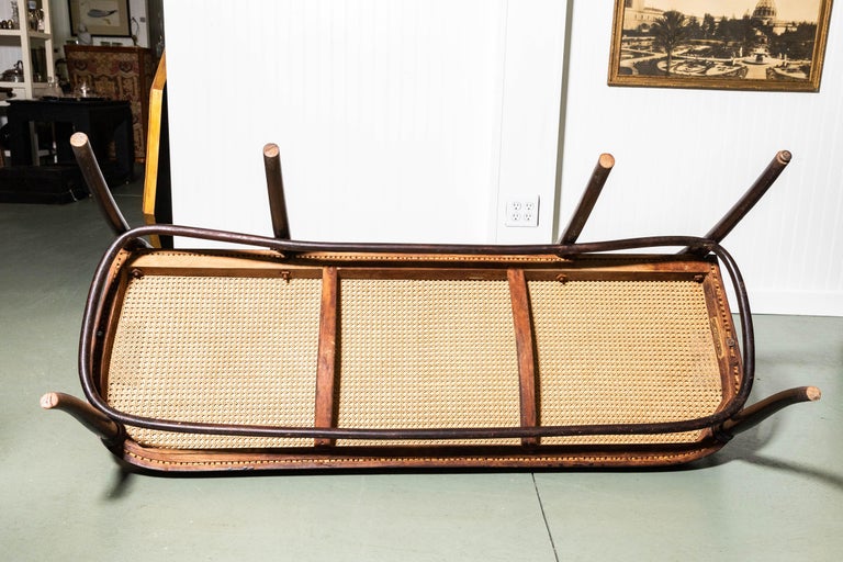 Thonet Bench by Gebruder Thonet at 1stDibs