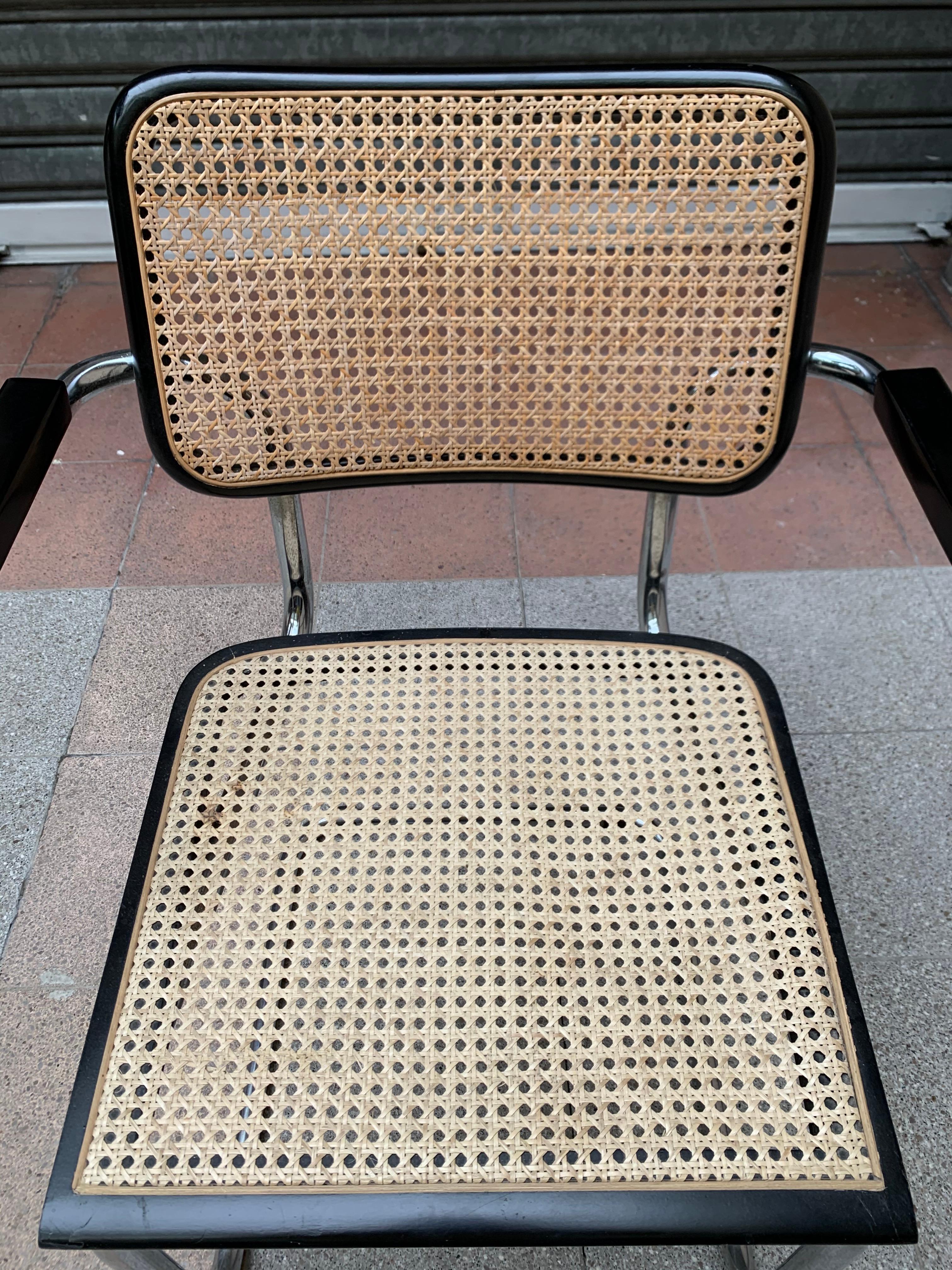 Thonet, Cane Armchair S64V, Circa 1930 at 1stDibs