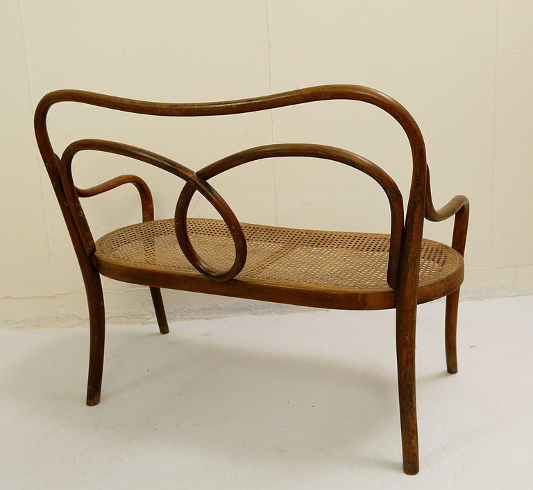 Thonet Children's Bench at 1stDibs | thonet bench, childrens benches