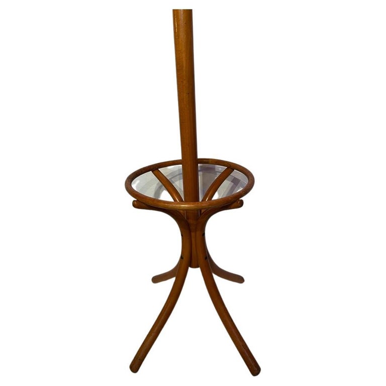 Thonet Coat Rack Around 1950, Original Stamped at 1stDibs