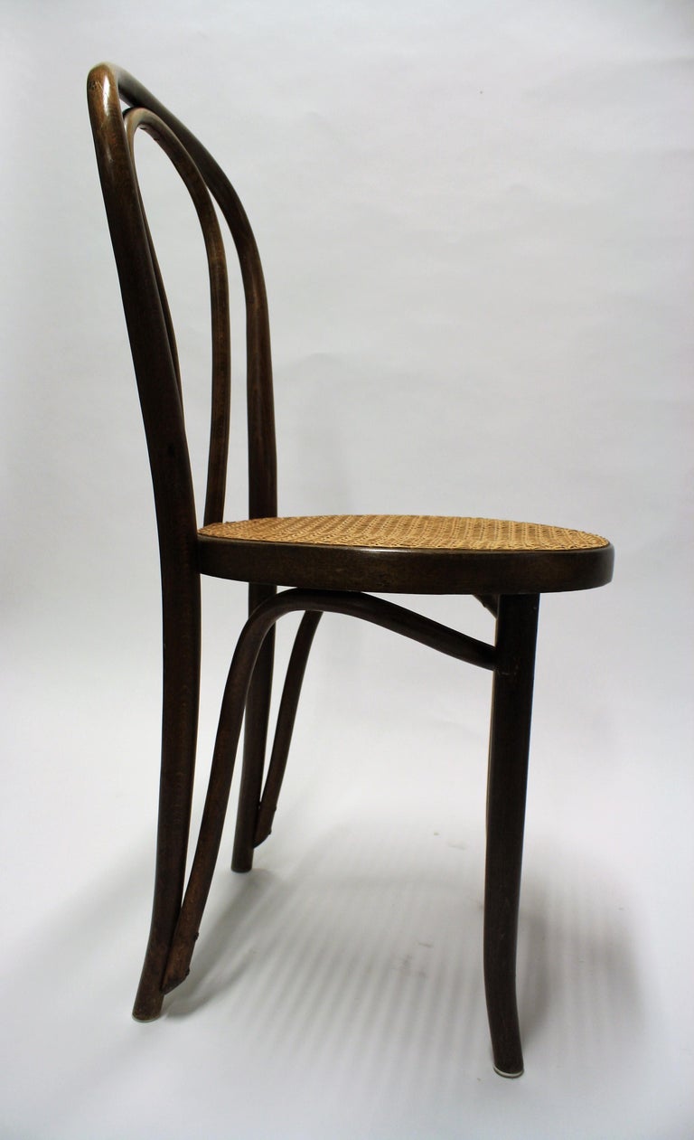 Thonet No. 18 Dining Chairs, 1950s, Set of 4 at 1stDibs
