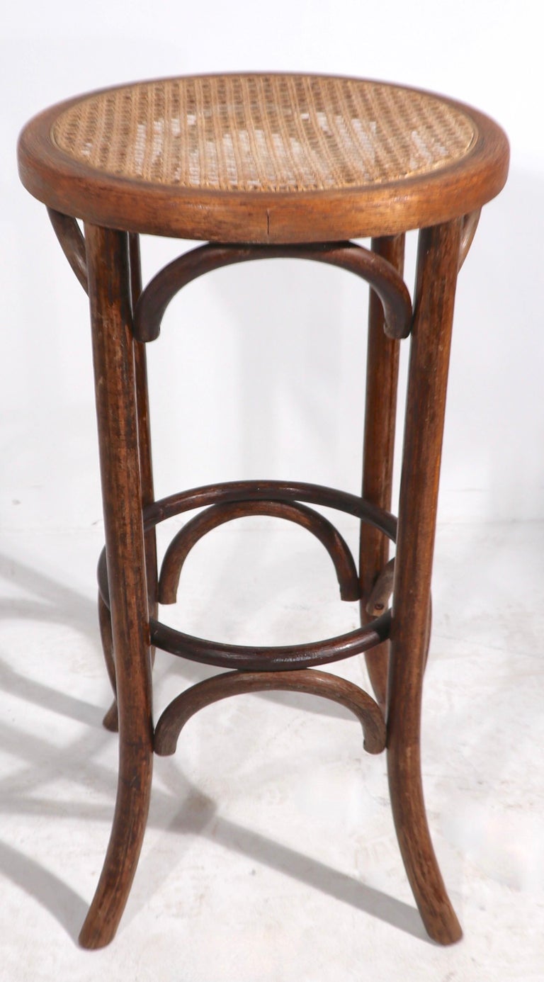 Thonet Steam Bentwood Bar Stool For Sale at 1stDibs