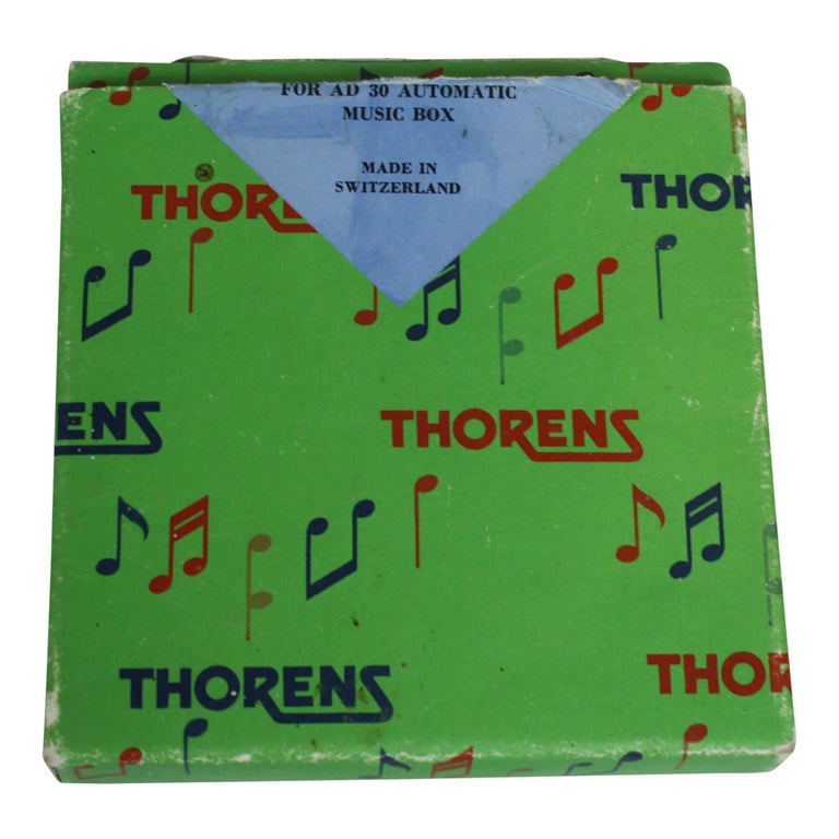 Thorens Swiss AD 30 Upright Music Box with Ten Discs, circa 1970 For ...