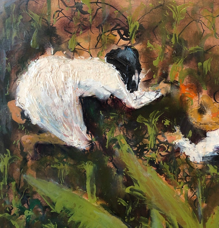 Thornton Utz - Oil Painting Workers on a Southern Plantation Thornton ...