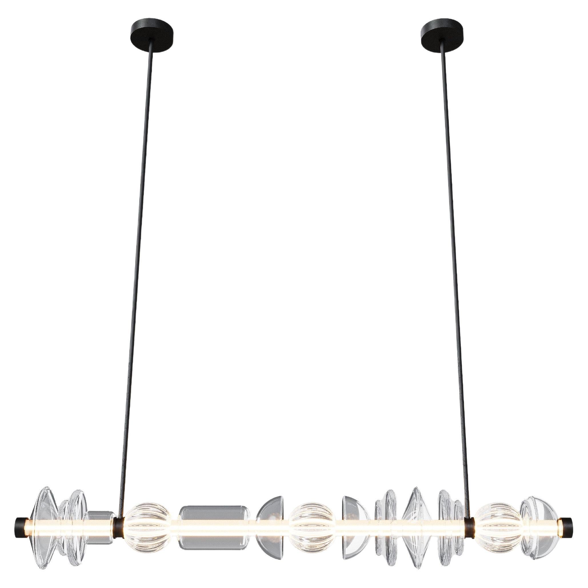 Threaded Linear Pendant - 36" For Sale at 1stDibs