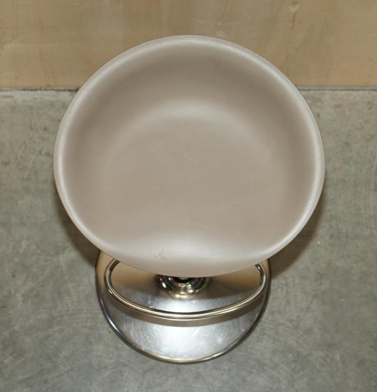 Three 1997 Magis Bombo Bar Kitchen Swivel Stools Designed by Stefano ...