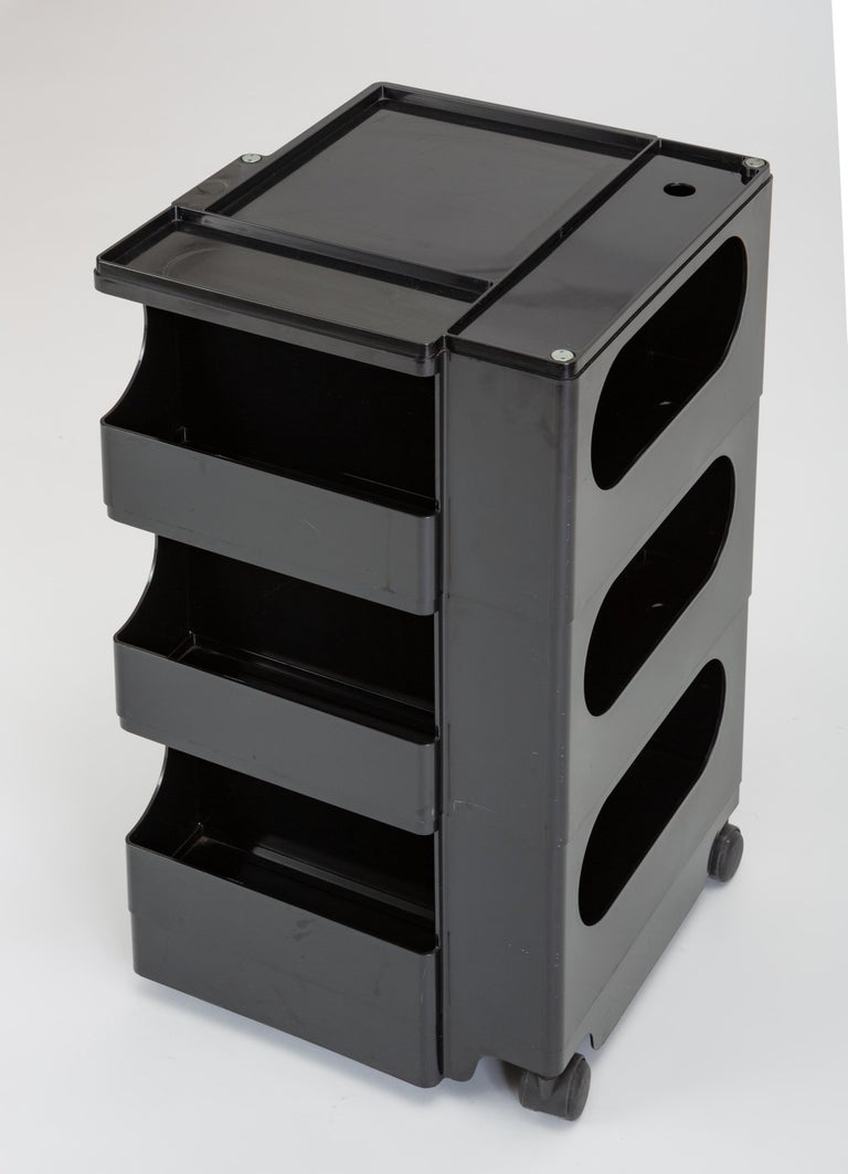 Three-Bay Boby Cart by Joe Colombo for Bieffeplast at 1stDibs