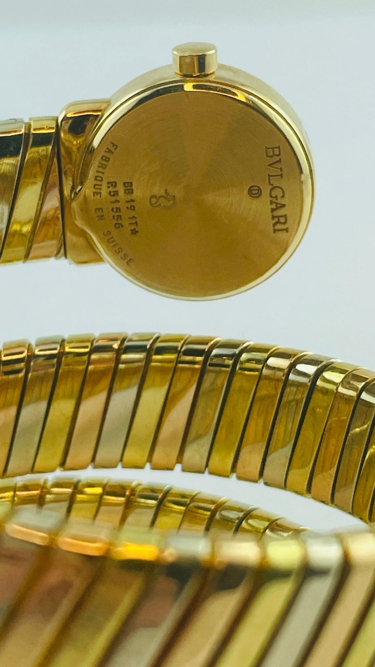 Three Colour Gold Bulgari Tubogas at 1stDibs