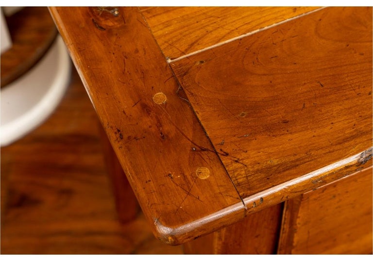 Three Drawer Country French Console Table For Sale at 1stDibs