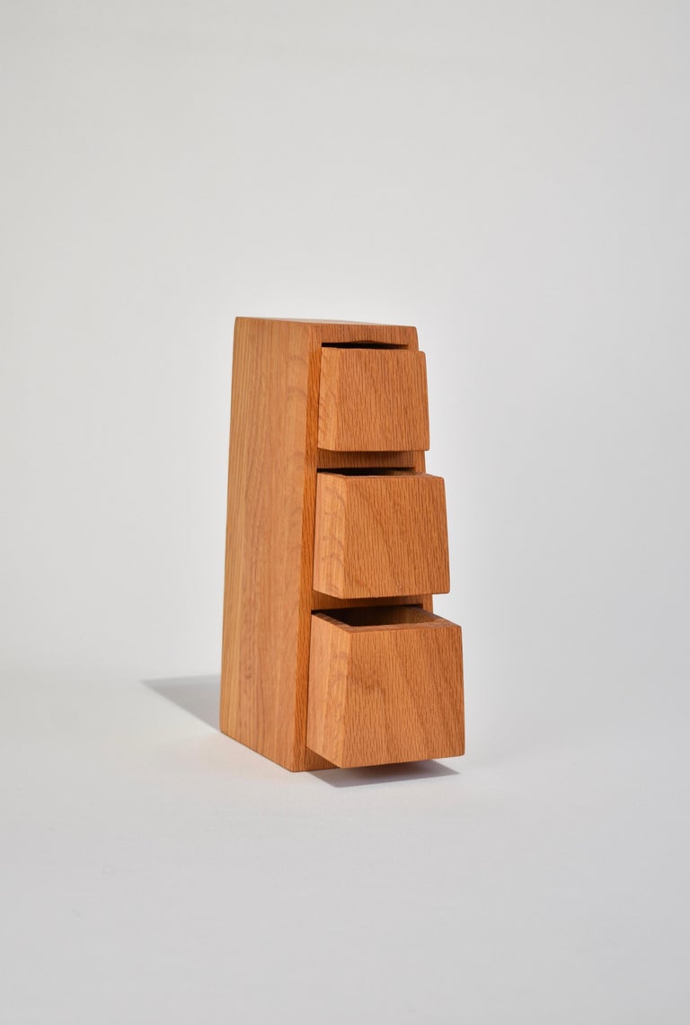 Three Drawer Jewelry Box For Sale at 1stDibs