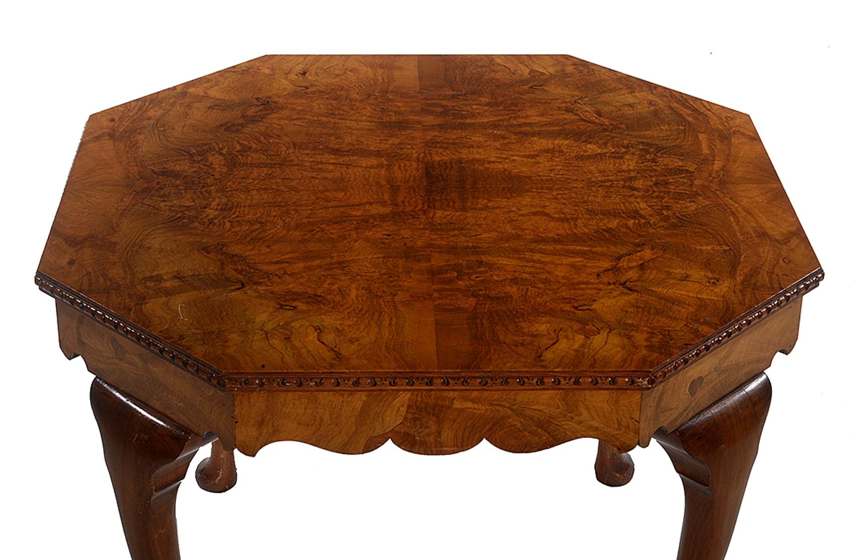 Three Early 20th Century Walnut Coffee Tables of Differing Sizes For ...