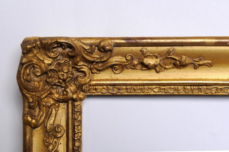 Three Gilt Antique Frames For Sale at 1stDibs
