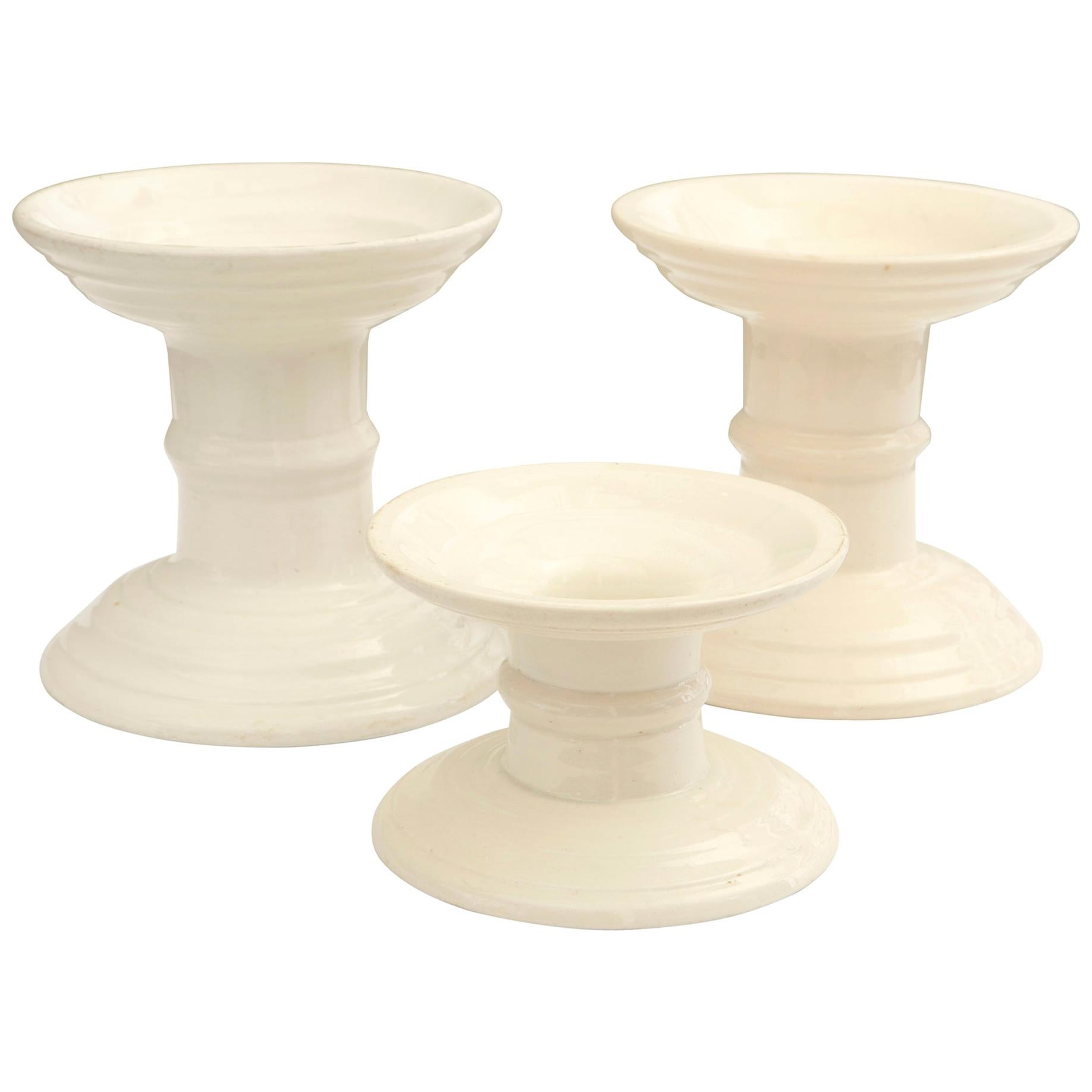 A majolica polychrome salt cellar For Sale at 1stDibs