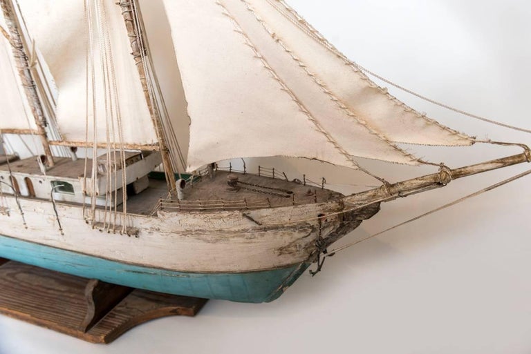 Three Masted Gaff Rigged Schooner For Sale at 1stDibs