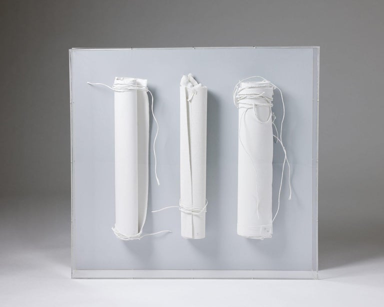Three Mounted Scrolls by Rune Hagberg, Sweden, 1970s For Sale at 1stDibs