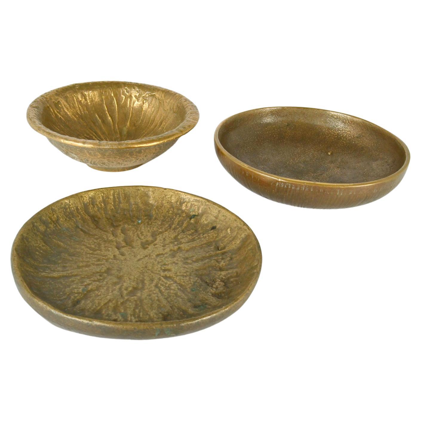 Postmodern Organic Metal Bowls at 1stDibs