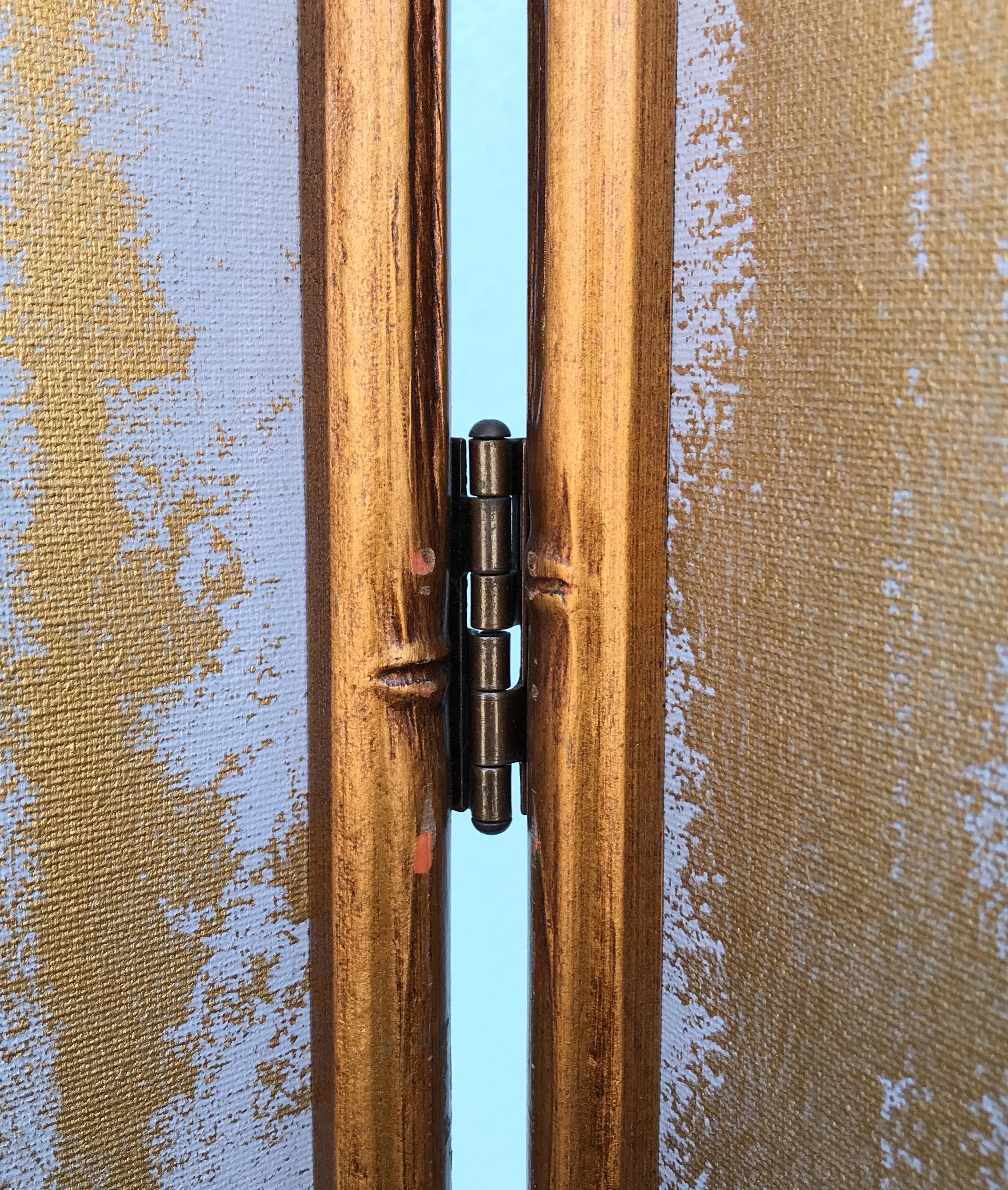 Three-Panel Painted Japanese Screen at 1stDibs | japanese panel ...