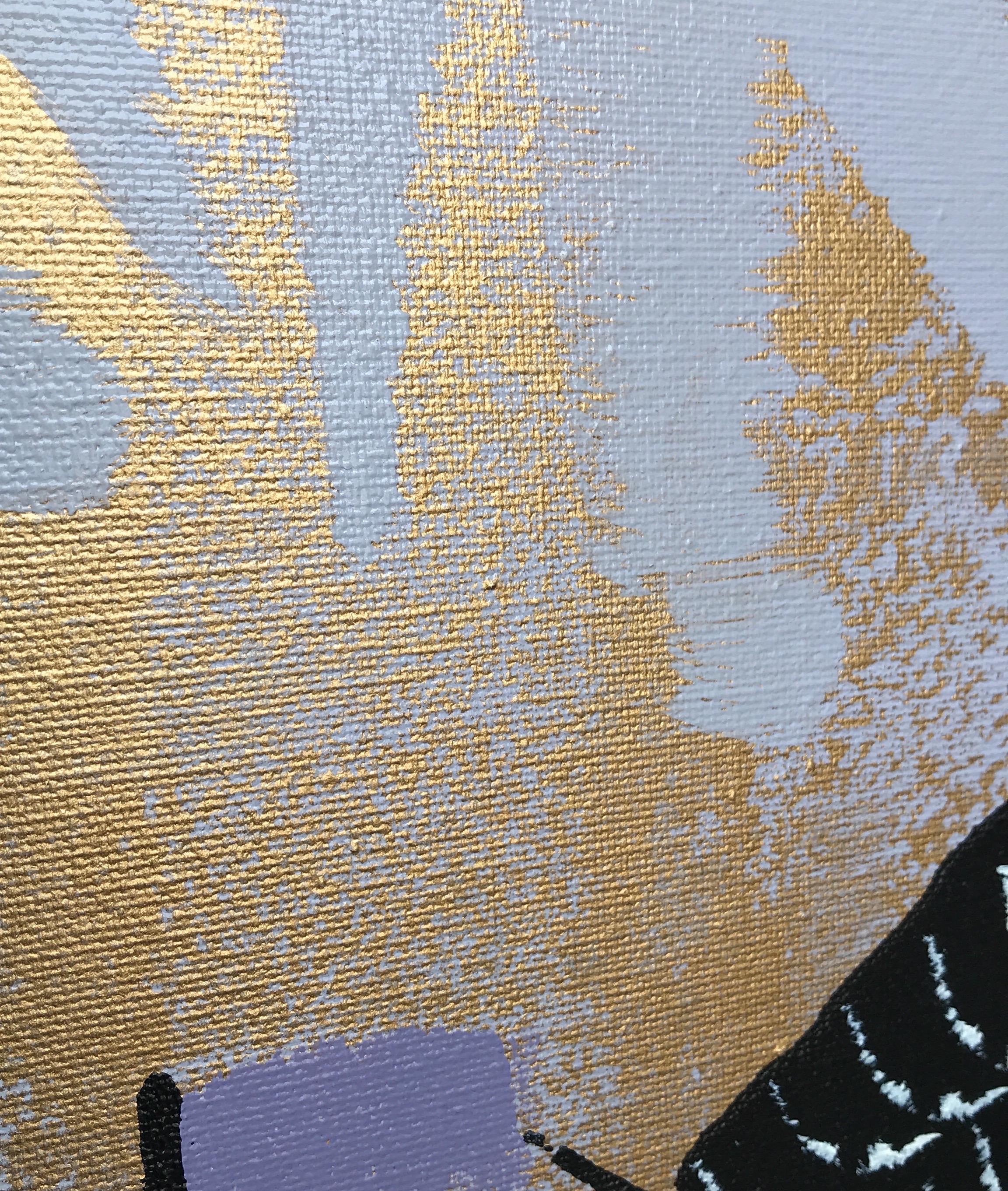 Three-Panel Painted Japanese Screen at 1stDibs | japanese panel ...