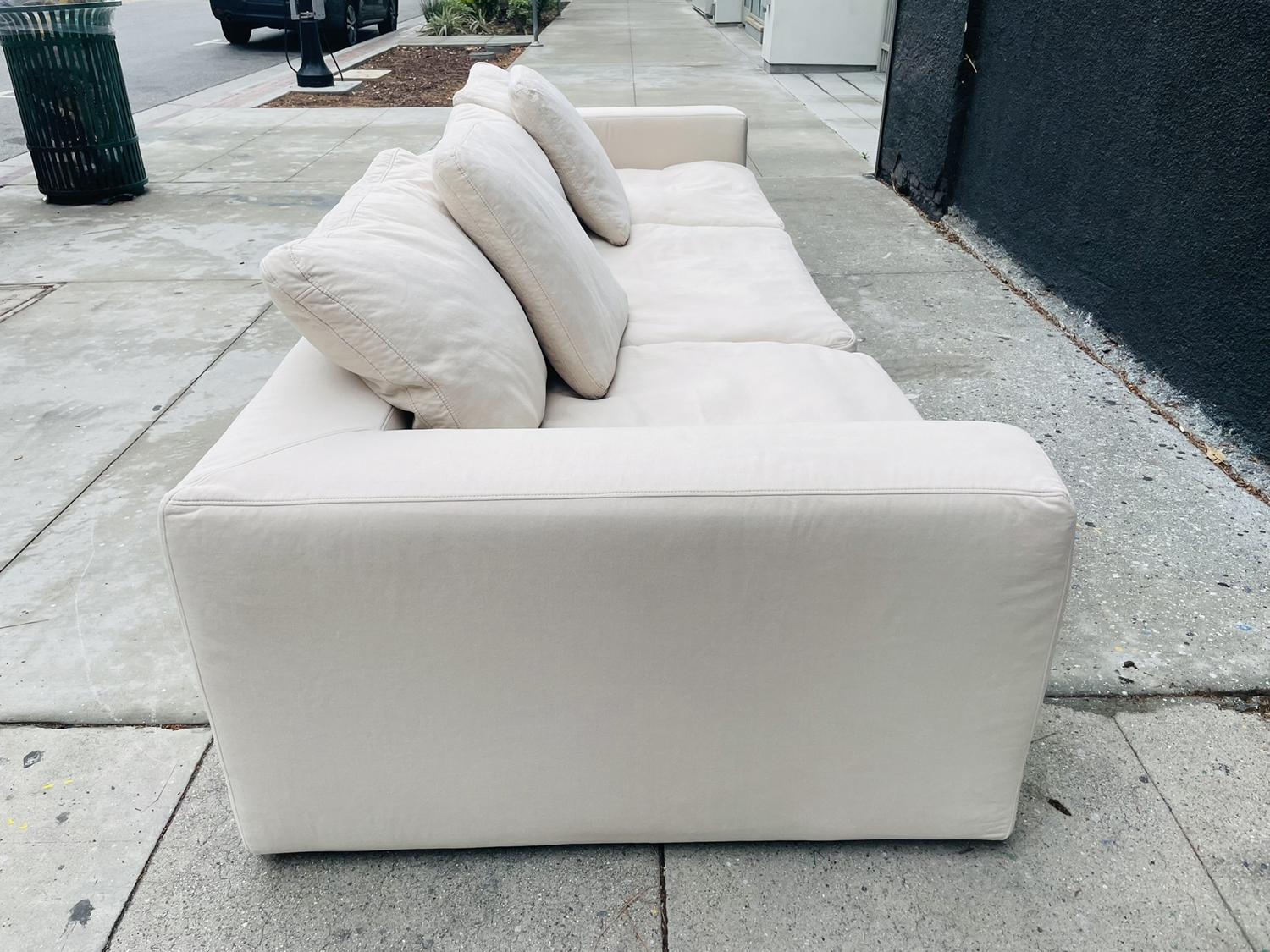 Three Piece Sectional Sofa in the Modern Style at 1stDibs