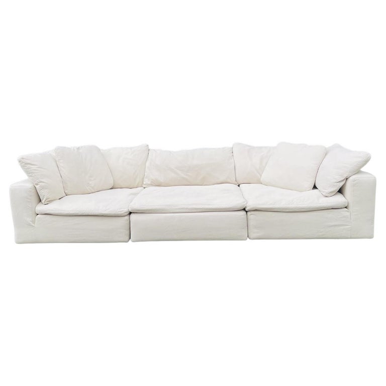 Three piece Sectional Sofa in the Modern Style For Sale at 1stDibs