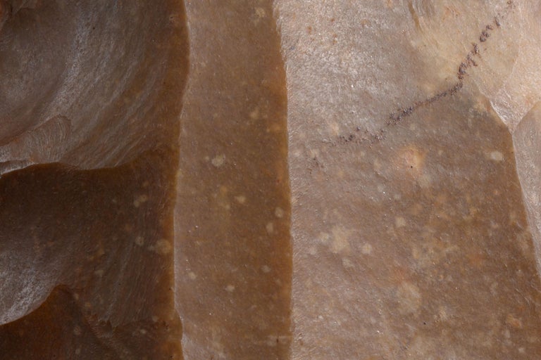 Three Prehistoric Neolithic Flint Cores For Sale at 1stDibs