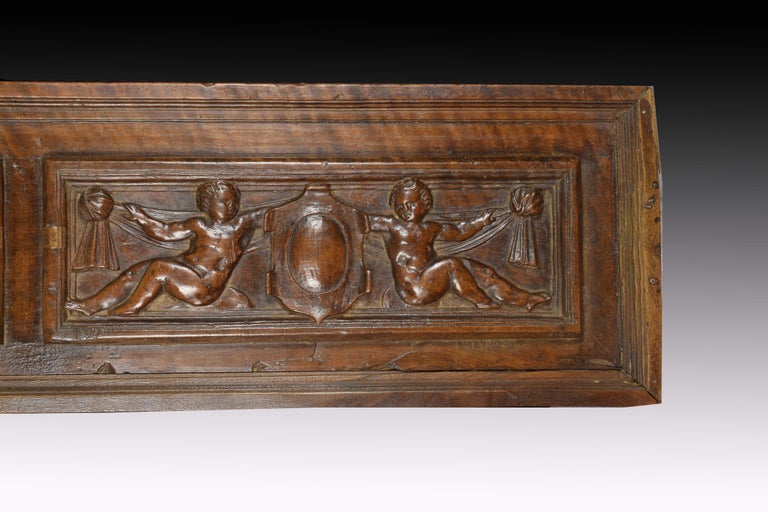 Three Rectangular Panels, Wood, Renaissance, 16th Century For Sale at ...
