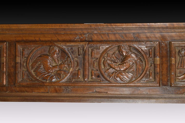 Three Rectangular Panels, Wood, Renaissance, 16th Century For Sale at ...