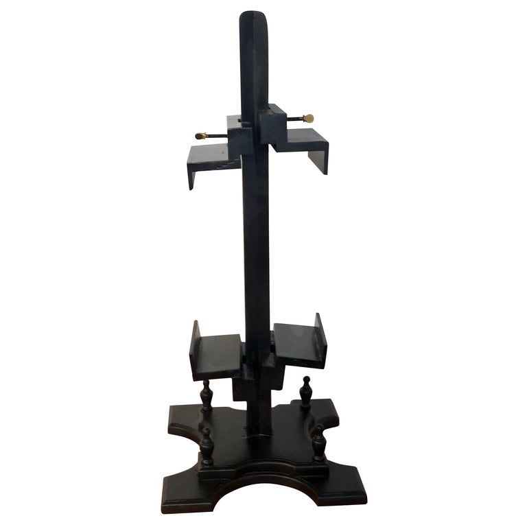 Regency Style Ebonized Dual Sided Table Easel For Sale at 1stDibs