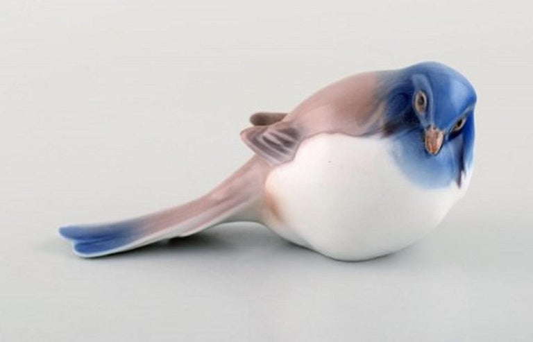 Three Royal Copenhagen Porcelain Figurines, Birds at 1stDibs