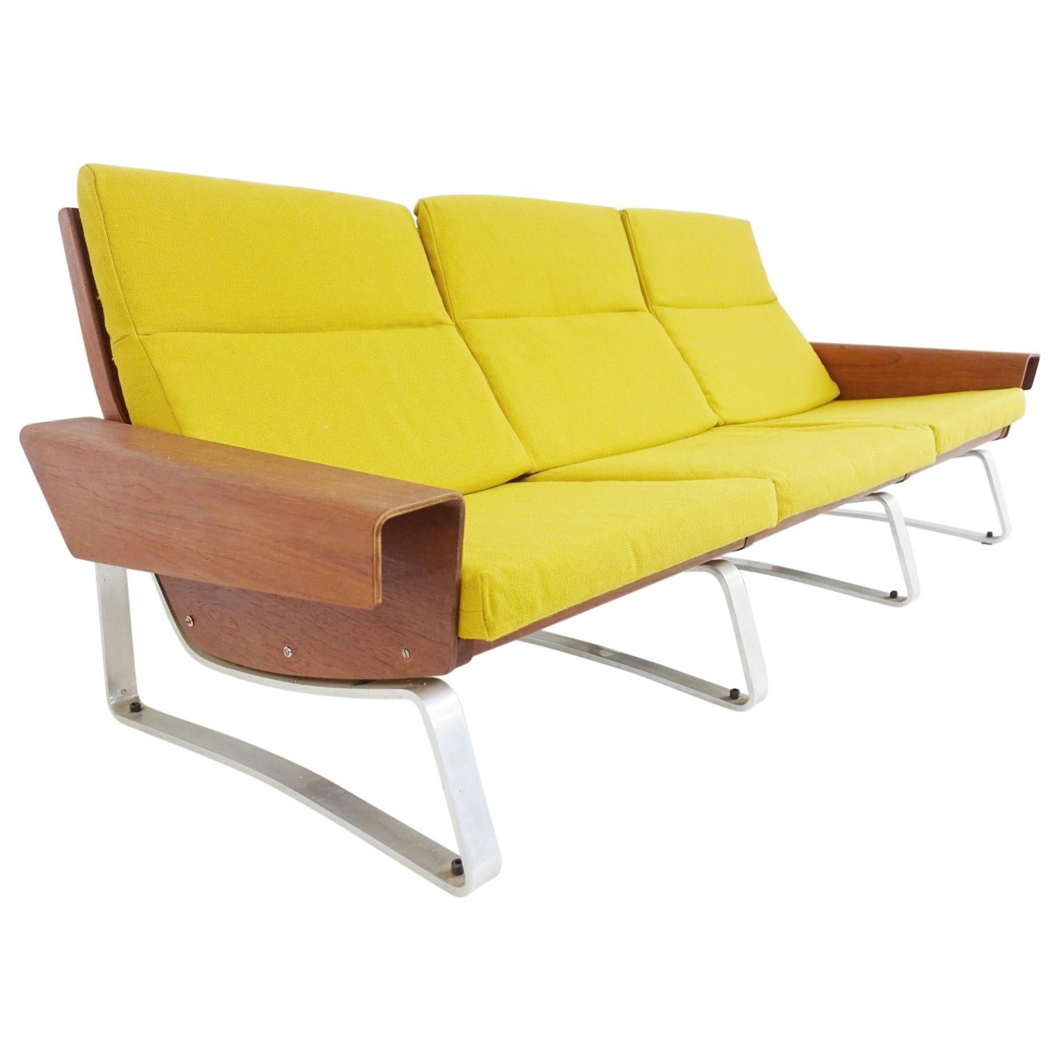 Yellow European Canapes - 3 For Sale on 1stDibs