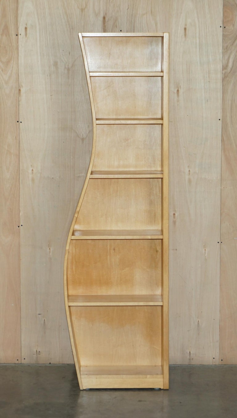 Three Section Very Cool Bendy Library Bookcases Must See Pictures in ...