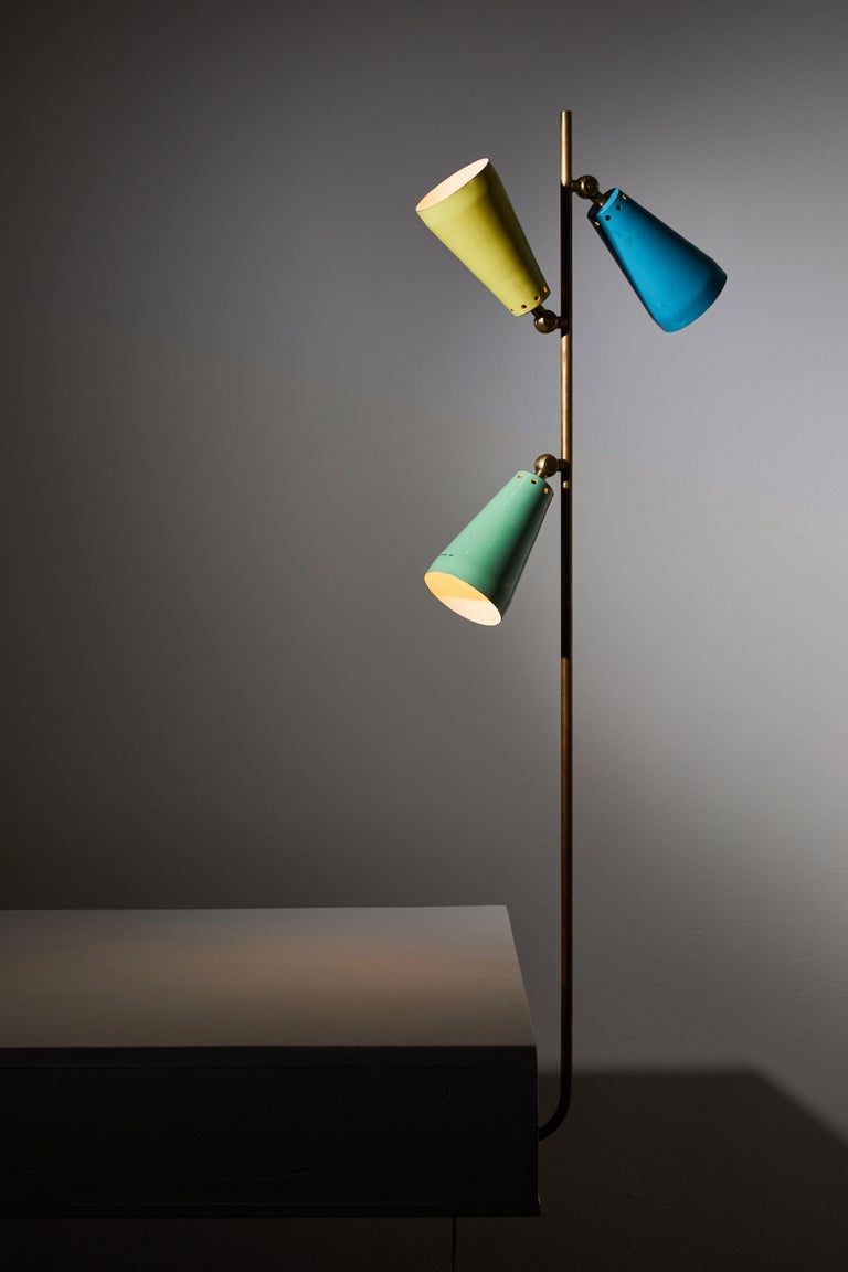 Three Shade Desk Lamp by Arteluce at 1stDibs