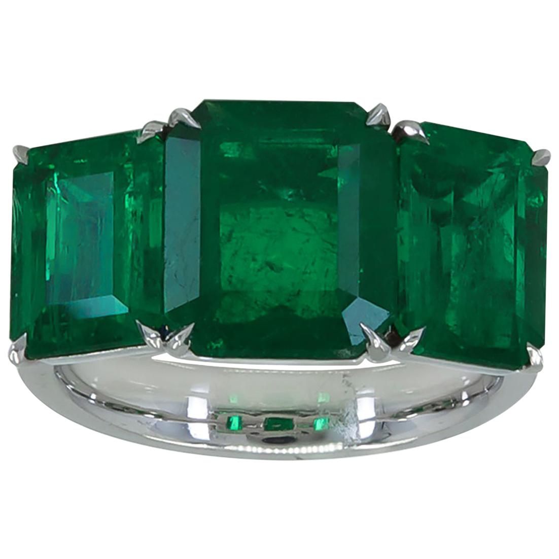 Georgian Flat Cut and Pearl 9 Karat Gold Three-Stone Ring at 1stDibs ...