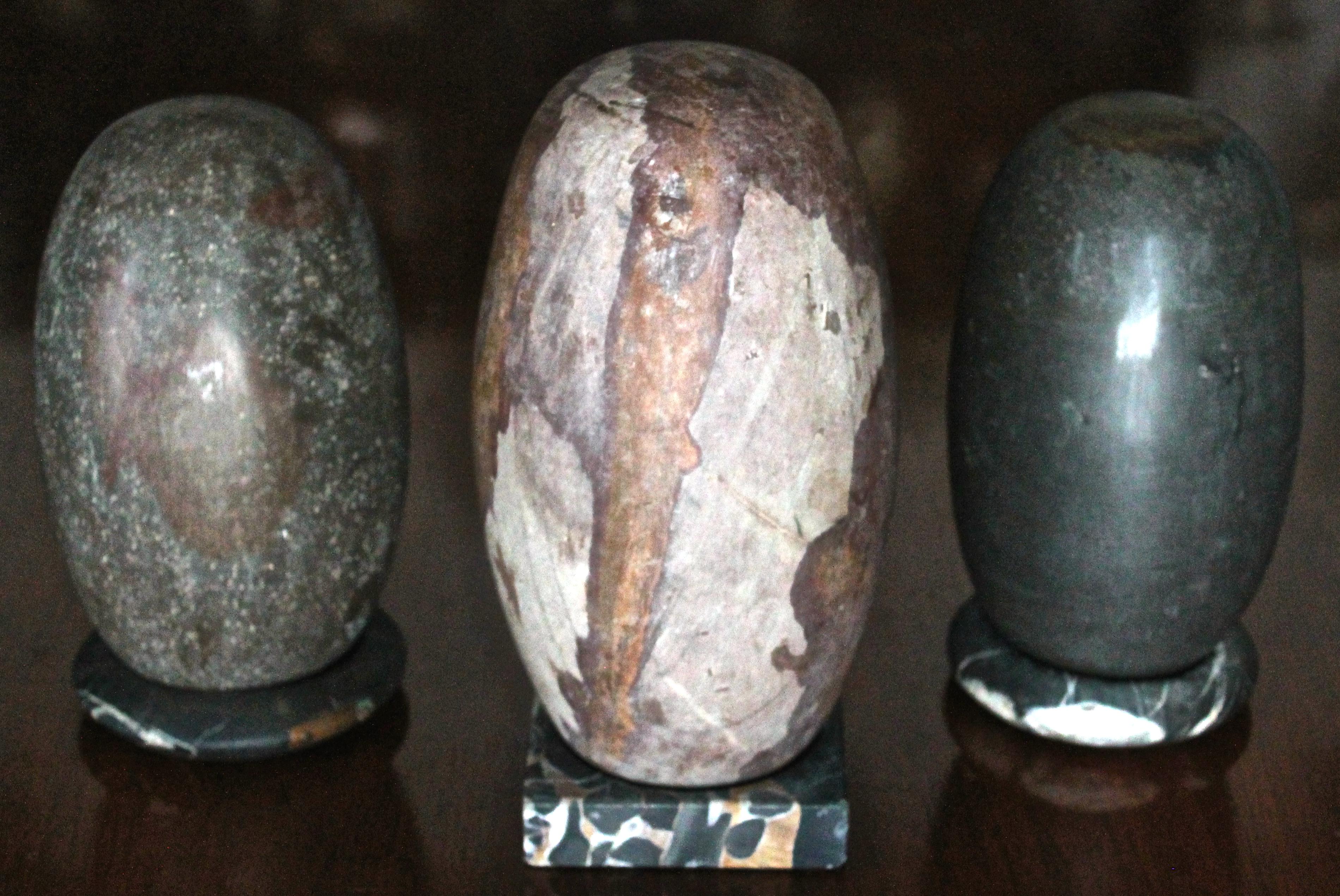 Three Tantric Shiva Lingam Stones For Sale at 1stDibs | shiva lingam ...