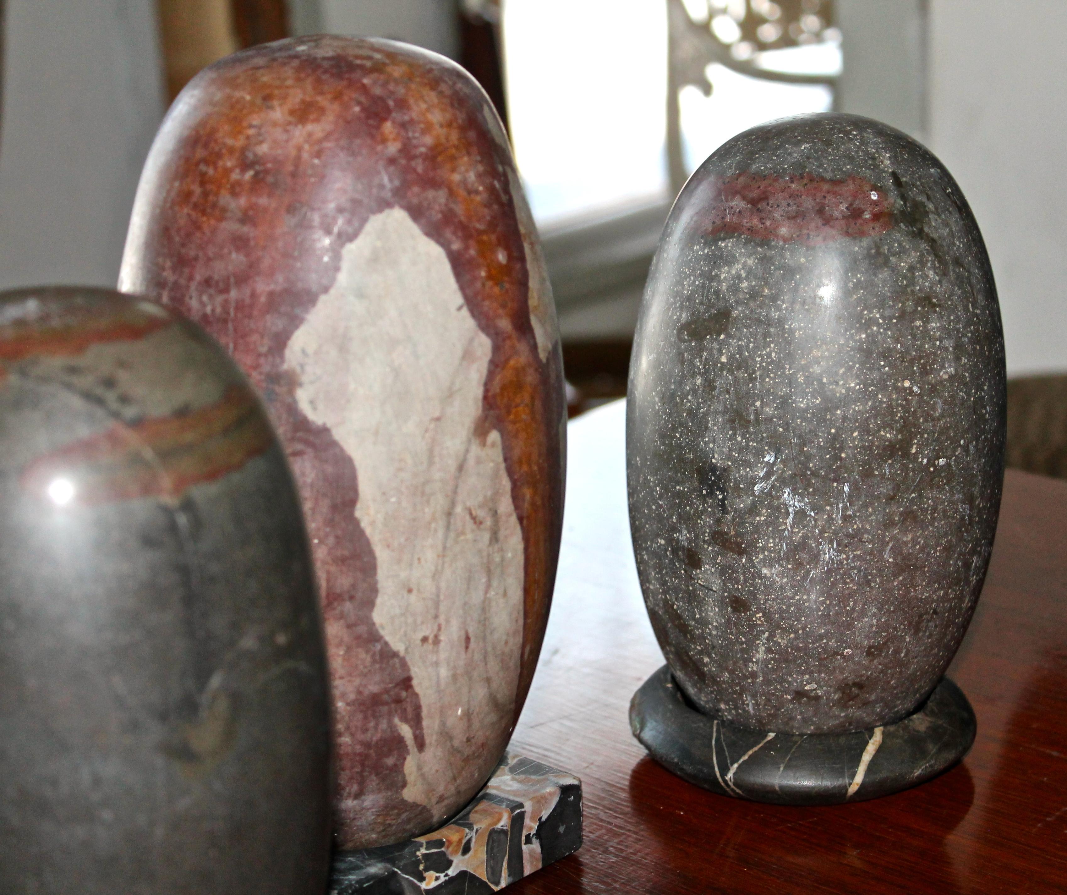 Three Tantric Shiva Lingam Stones For Sale at 1stDibs | shiva lingam ...