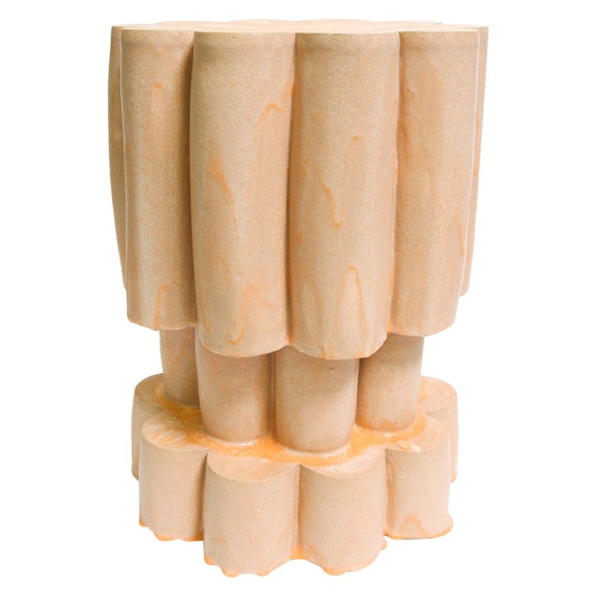 Post-Modern Three-Tier Articulating Side Table at 1stDibs