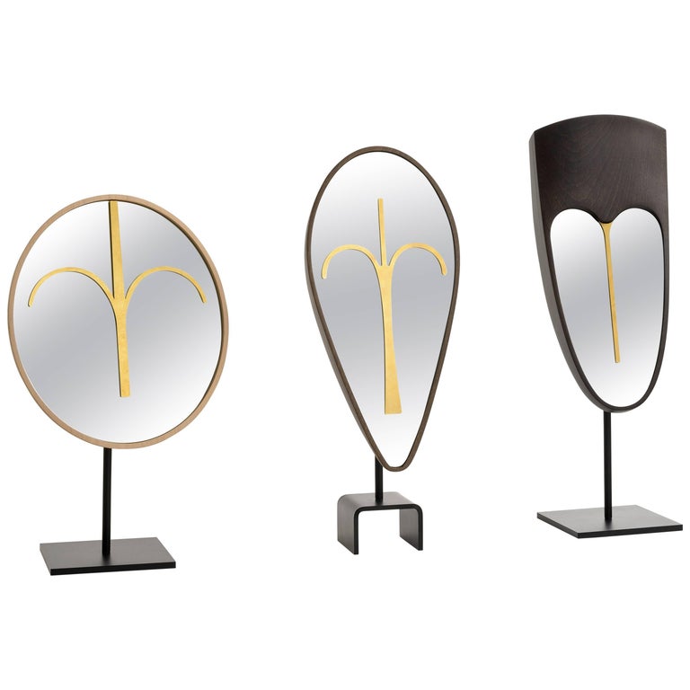 Three Wise Mirrors, Minimalist Ethnic Sculptures Inspired by African ...