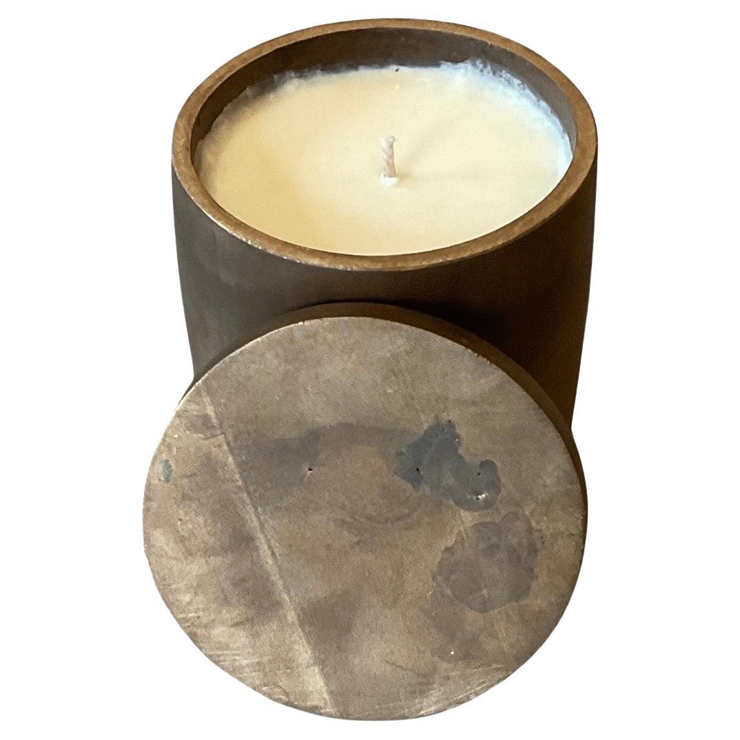 Achi Black and Gold Decor Candle, Luxury Ceramic Container Box with Lid ...